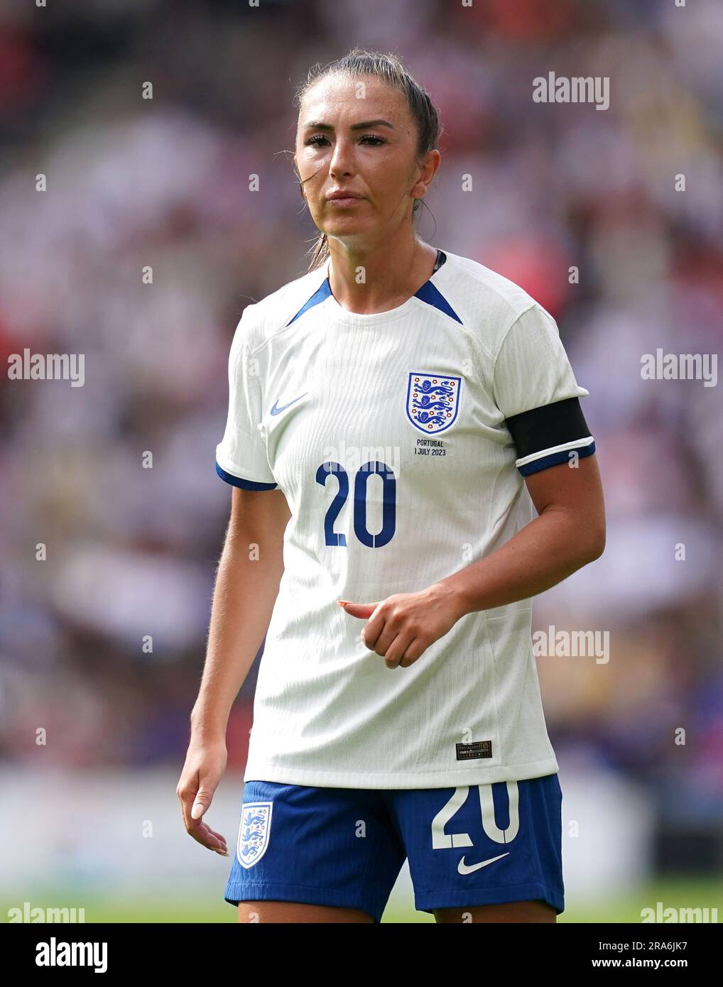 England's Katie Zelem during a Women's international friendly match at ...