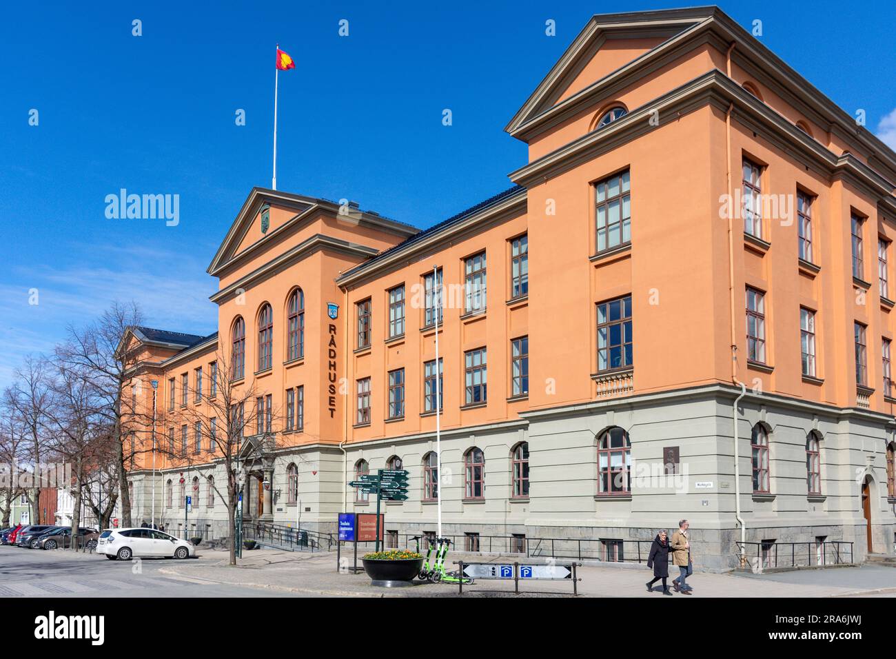 Rådhuset i Trondheim (Town Hall), Munkegata, Trondheim, Trøndelag ...
