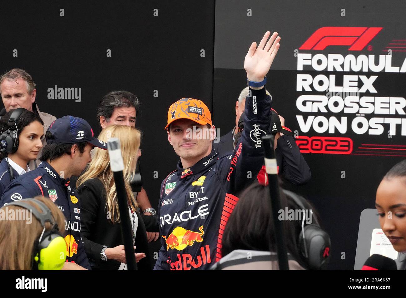 Max verstappen austria fans hi-res stock photography and images - Alamy