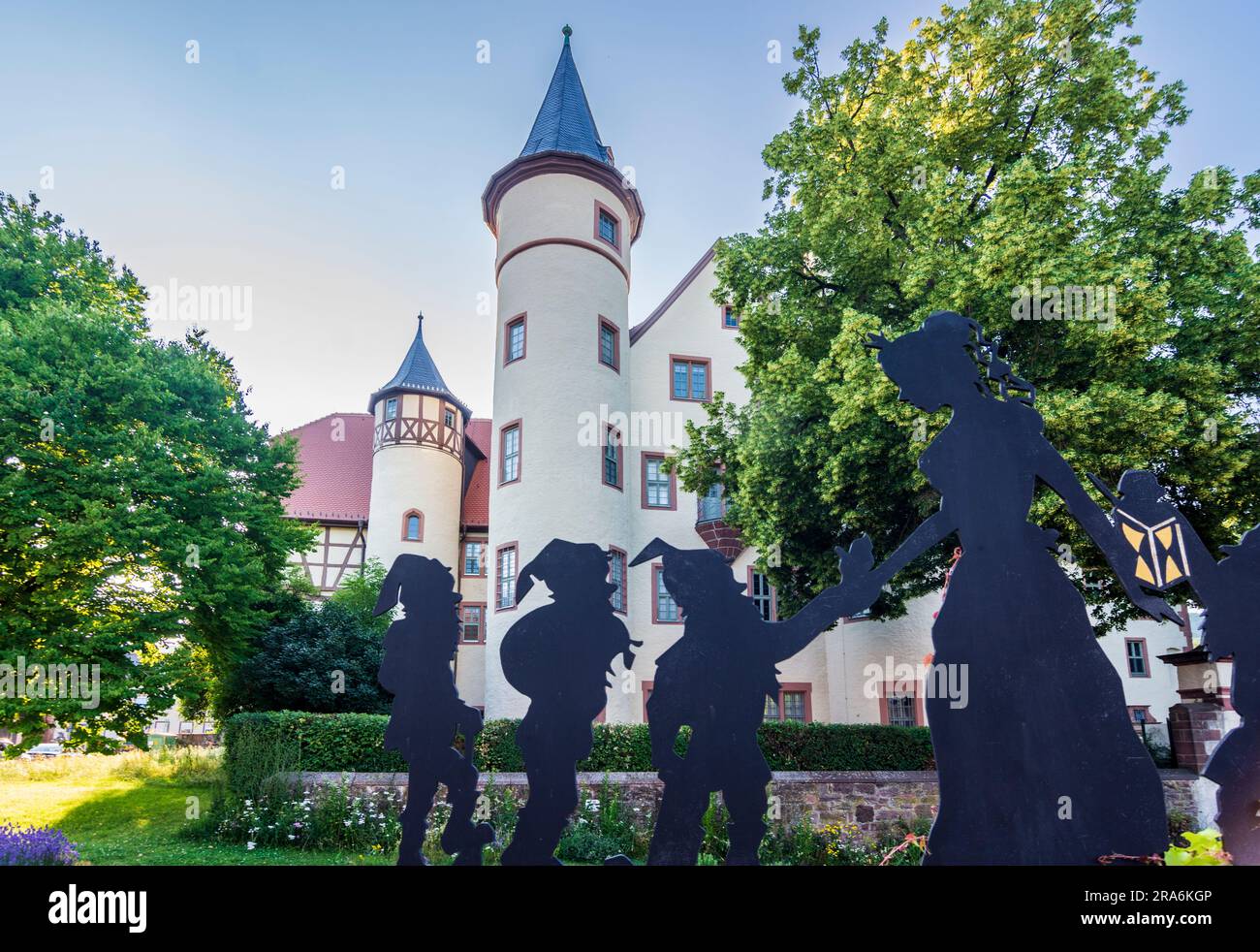 Lohr am Main: Schloss Lohr Castle, Schneewitchen (snow white ...