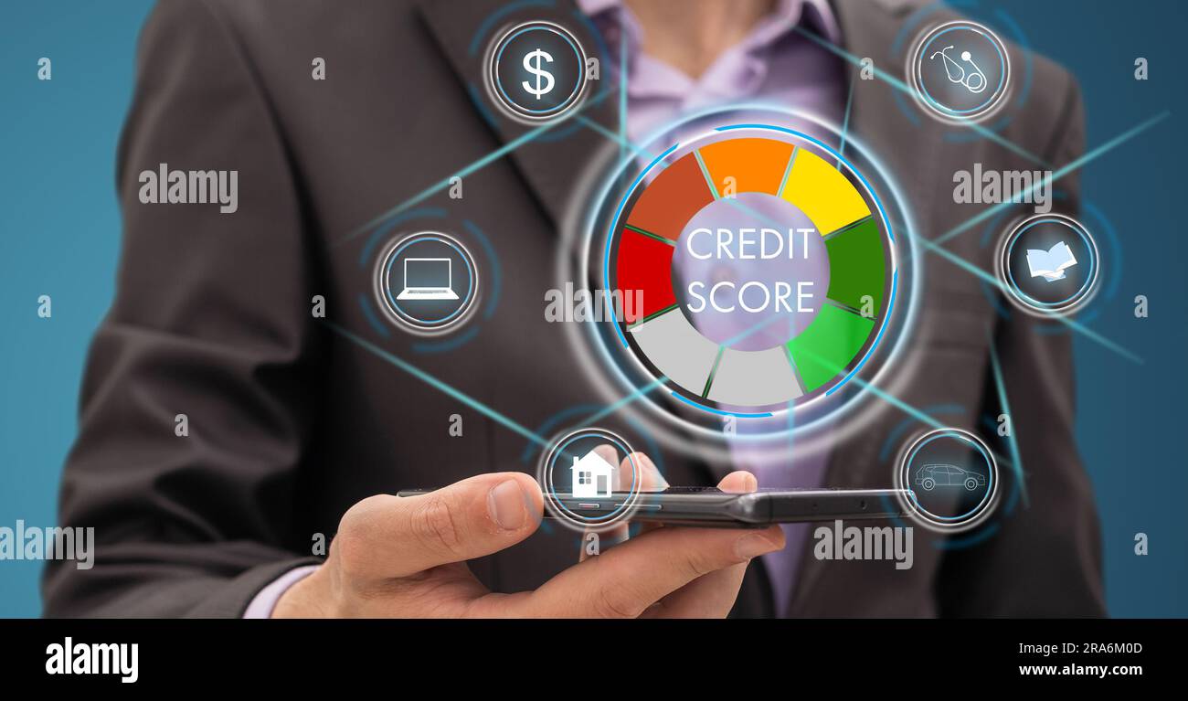 Credit score monitoring hi-res stock photography and images - Alamy