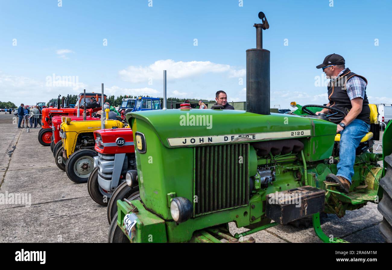 East Lothian, Scotland, UK, 1st July 2023. Haddington Agricultural Show ...