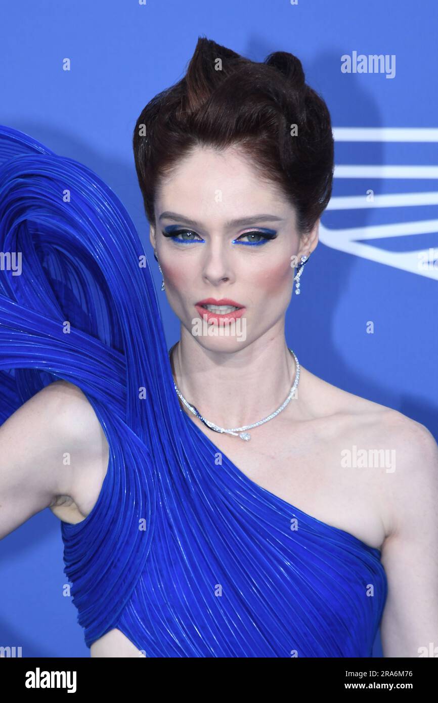 CAP D'ANTIBES, FRANCE - MAY 25: Coco Rocha,attends the Red Carpet AmfAR ...