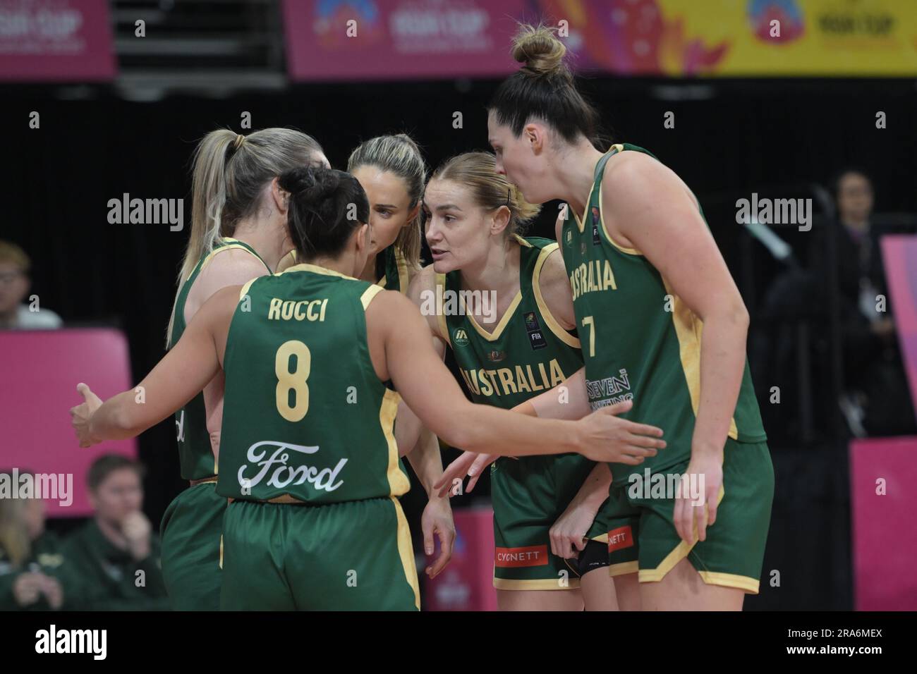 Sydney, Australia. 01st July, 2023. Australia Women Basketball team ...