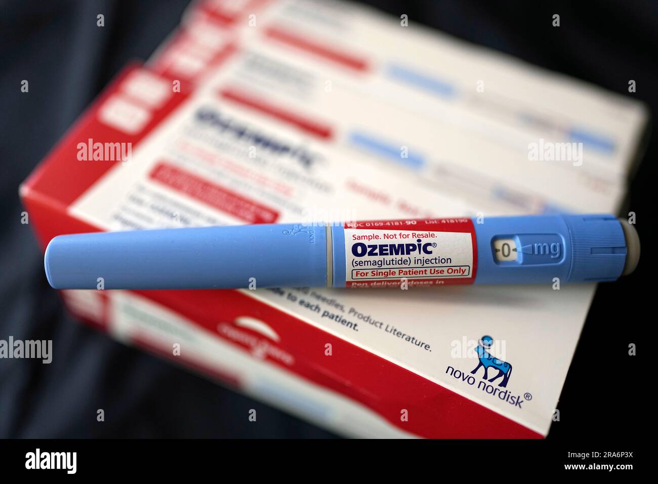 The injectable drug Ozempic is shown Saturday, July 1, 2023, in Houston ...