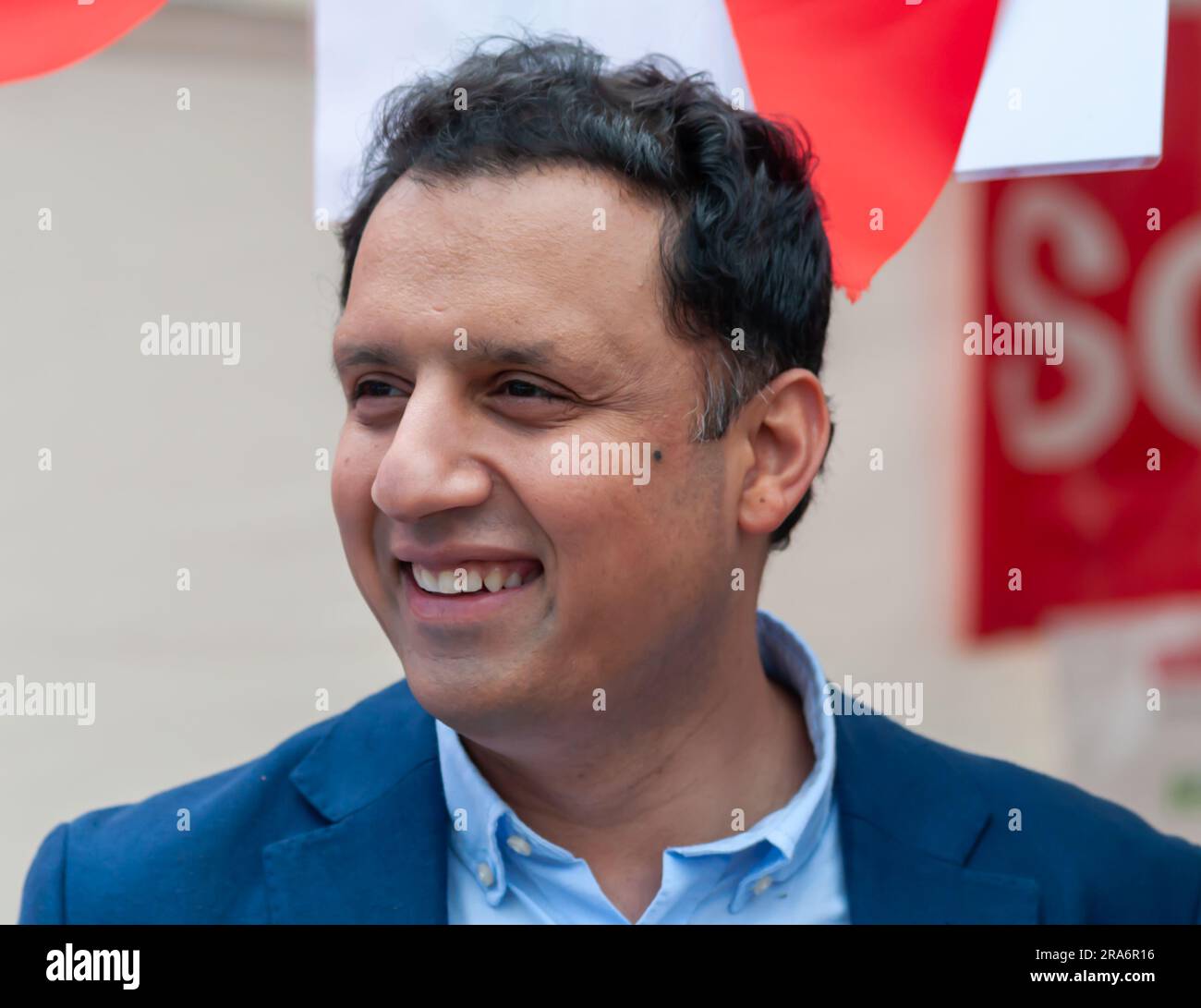 Anas sarwar msp leader of the scottish labour hi-res stock photography ...