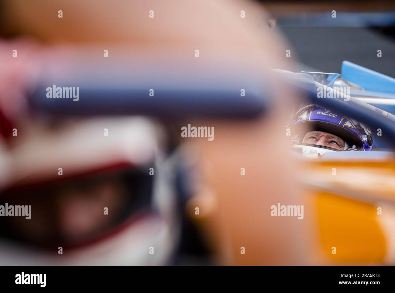 SPIELBERG - Jos Verstappen ahead of a parade of legendary racing cars ...
