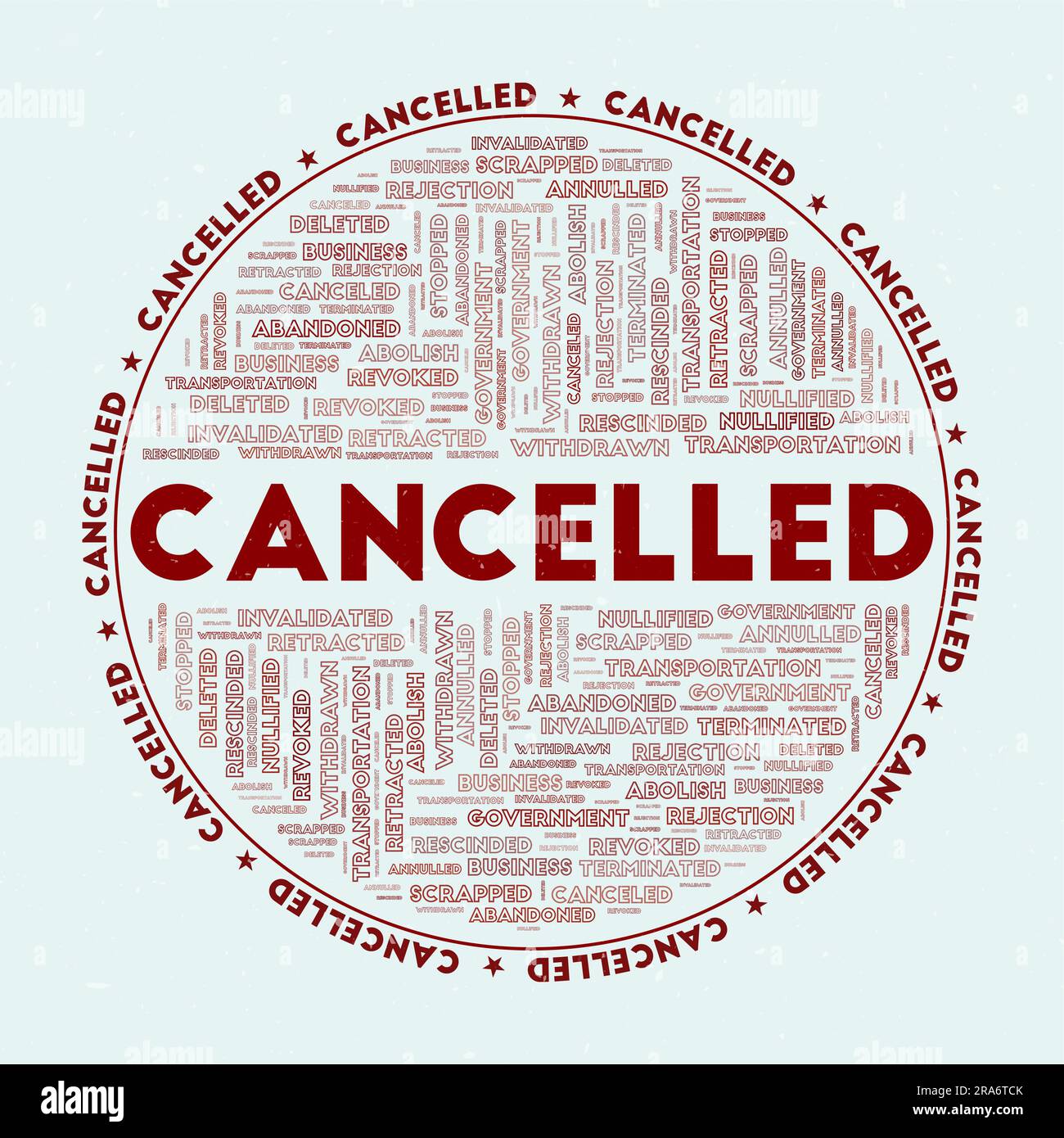 Retracted sign Stock Vector Images - Alamy