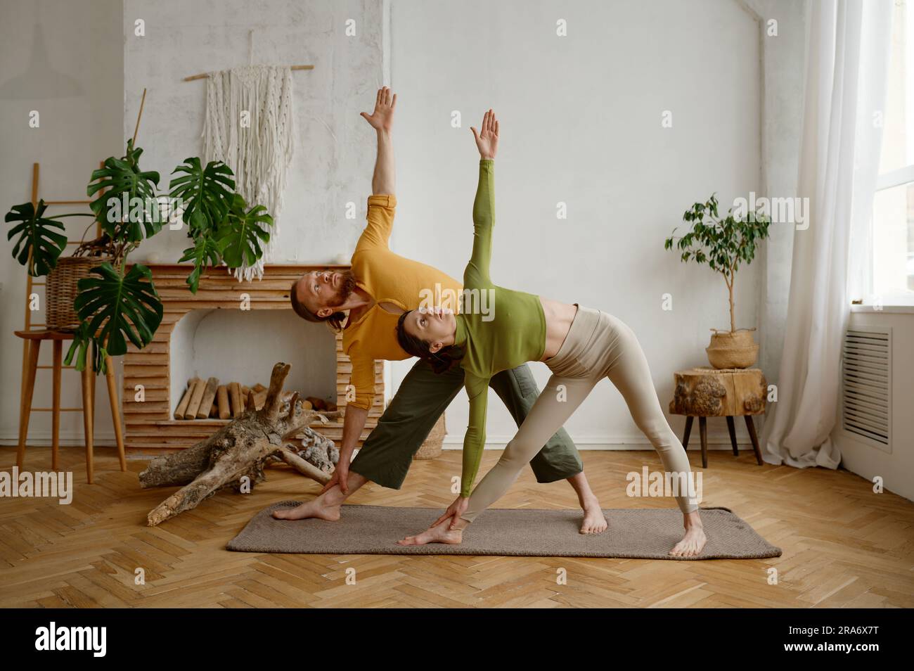 Trikonsana hi-res stock photography and images - Alamy