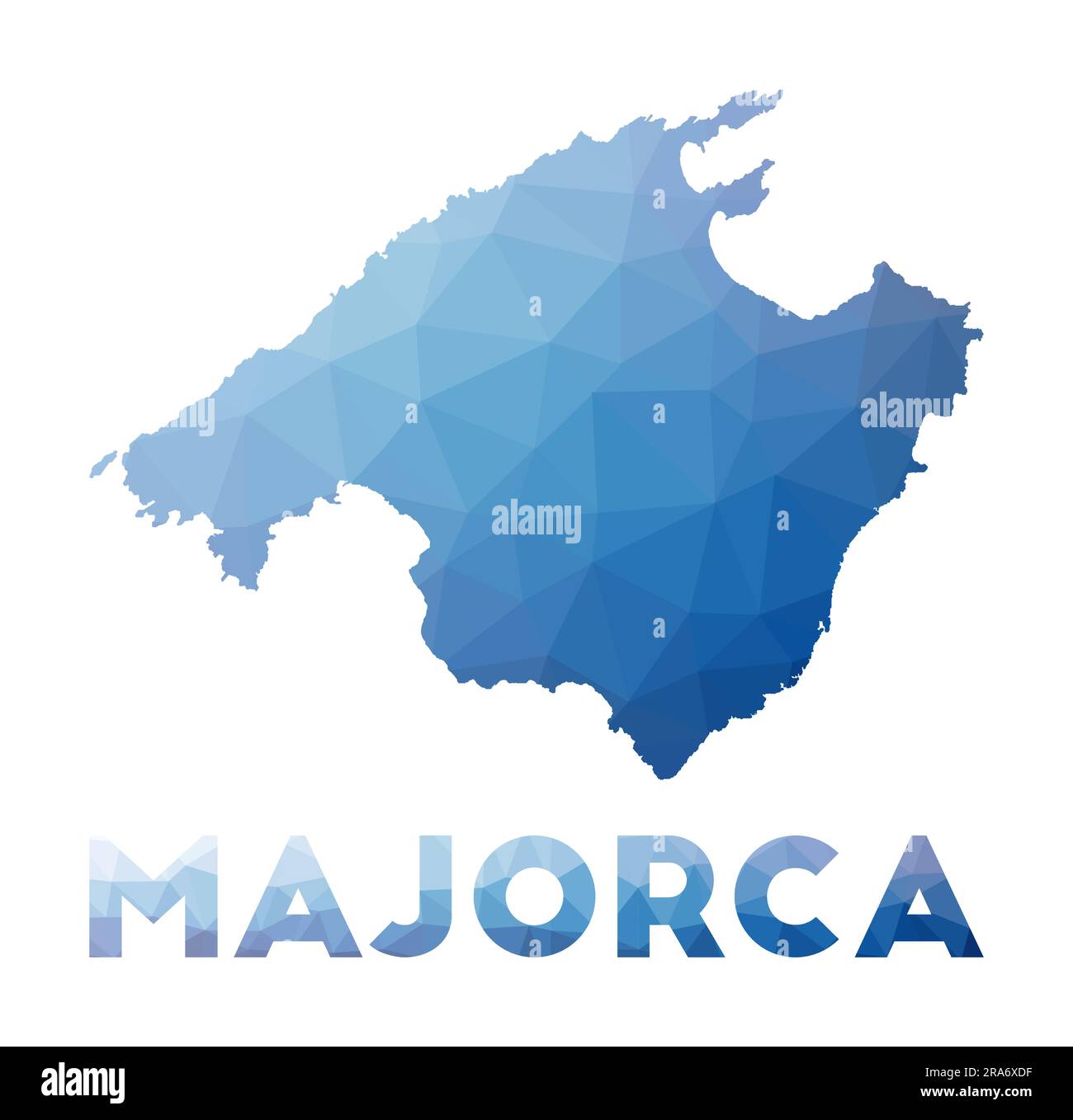 Island of majorca Stock Vector Images - Alamy
