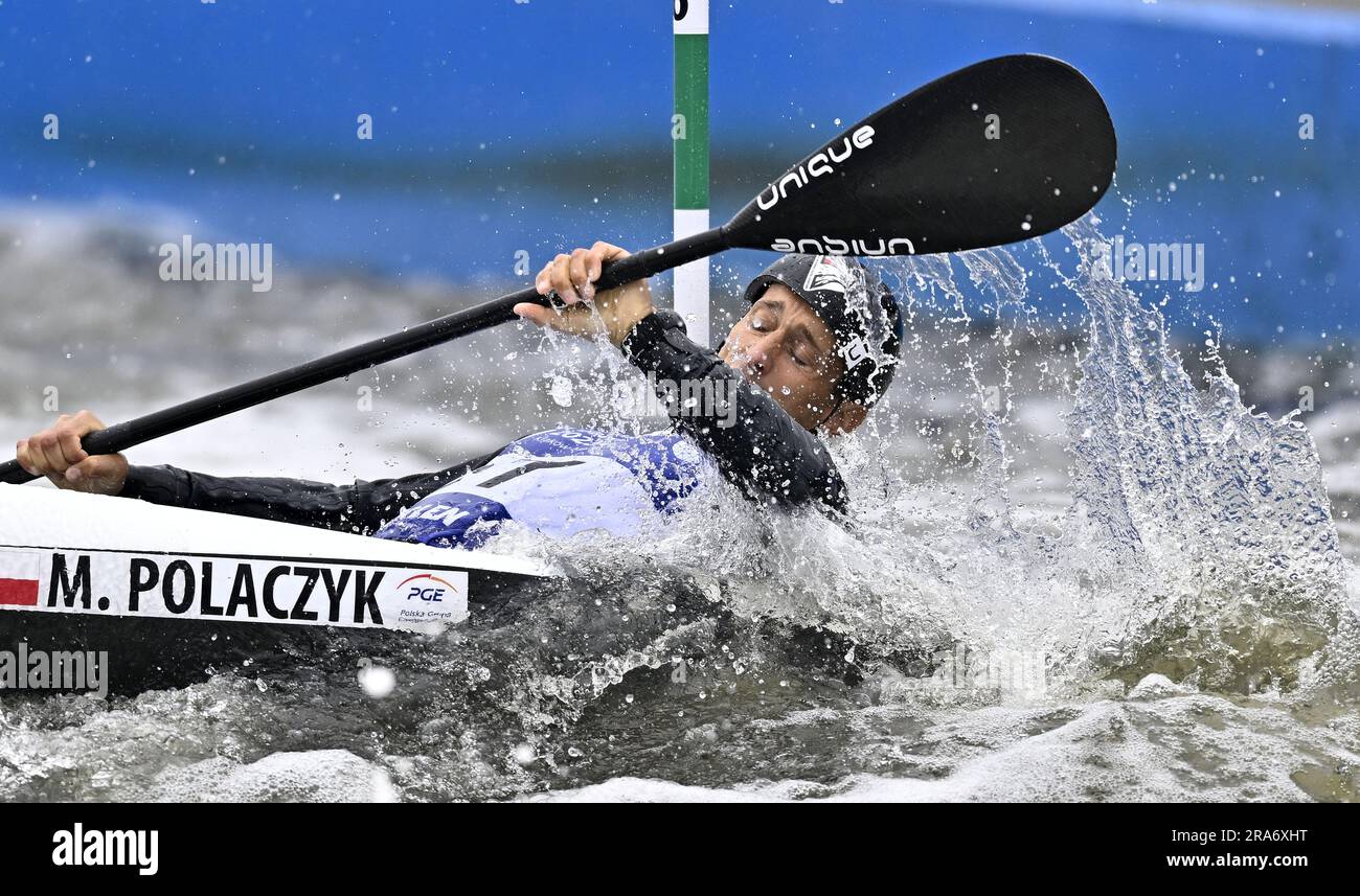 Krakow. Poland. 01 July 2023. Canoe Slalom. 2023 European Games. Kolna ...