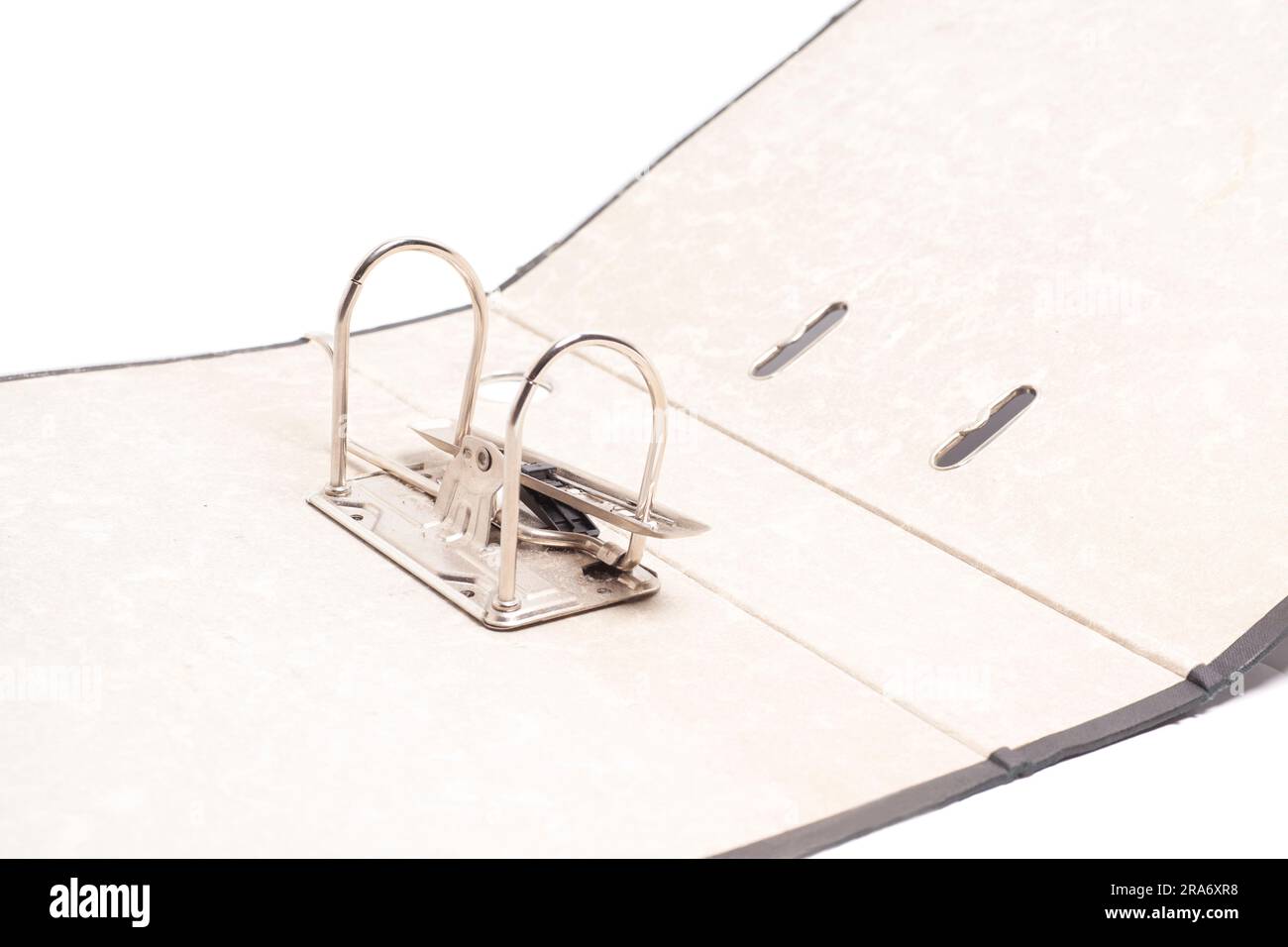 Gray Binder File Folder isolated on white background Stock Photo - Alamy