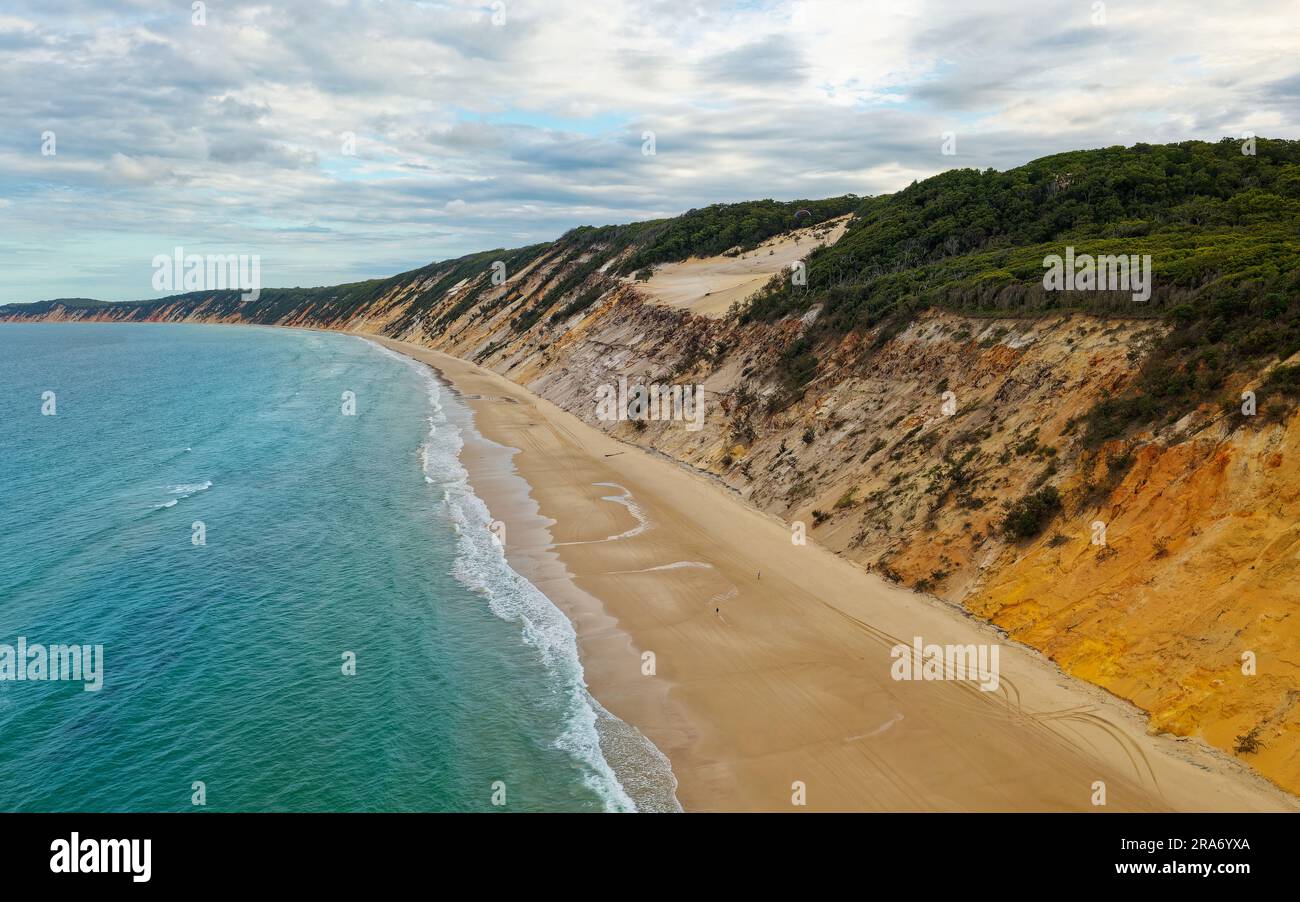 Landscape of Rainbow Beach is coastal rural town and locality in ...