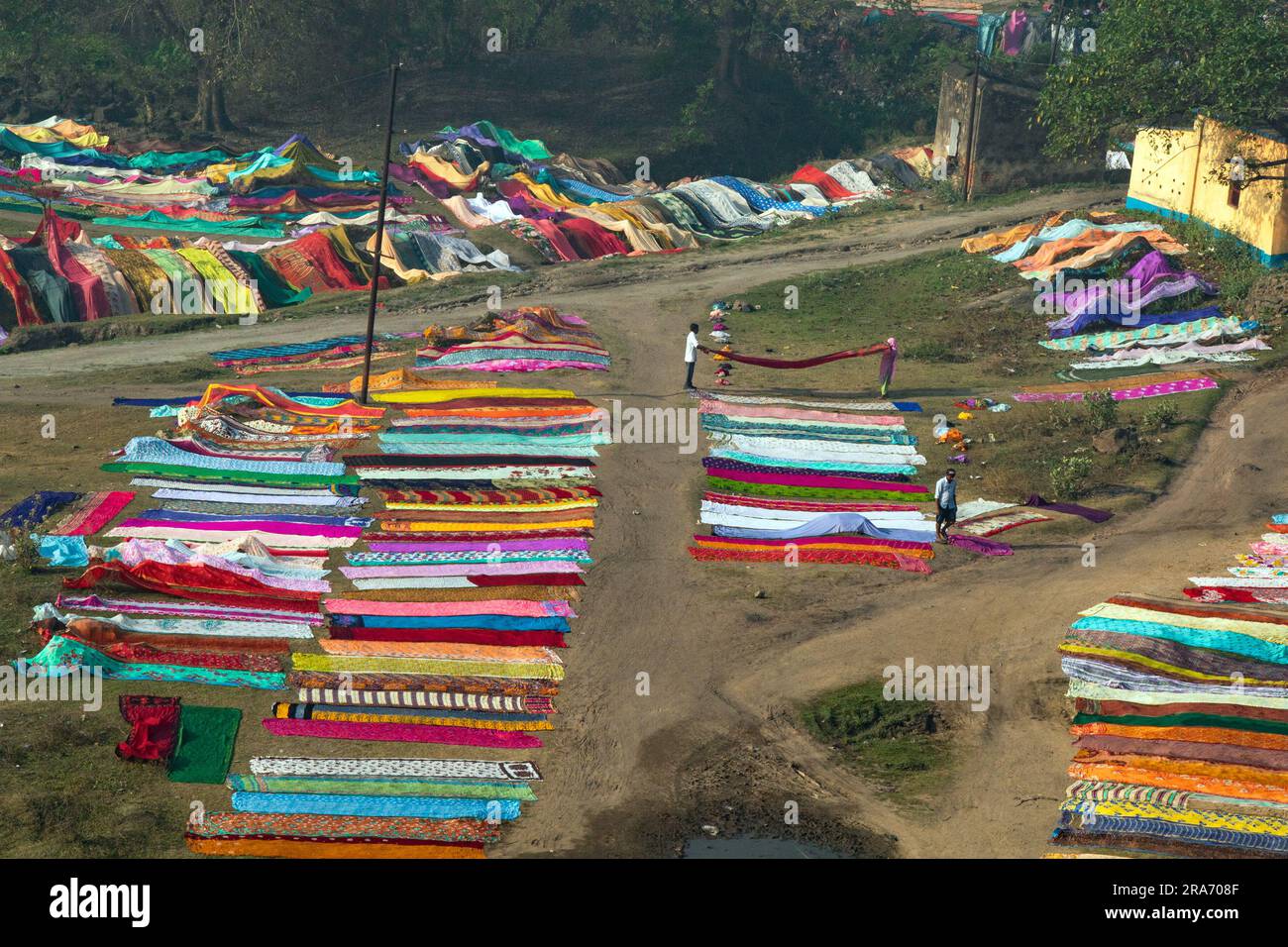 Dhobi ghat washerman place at rural india Stock Photo - Alamy