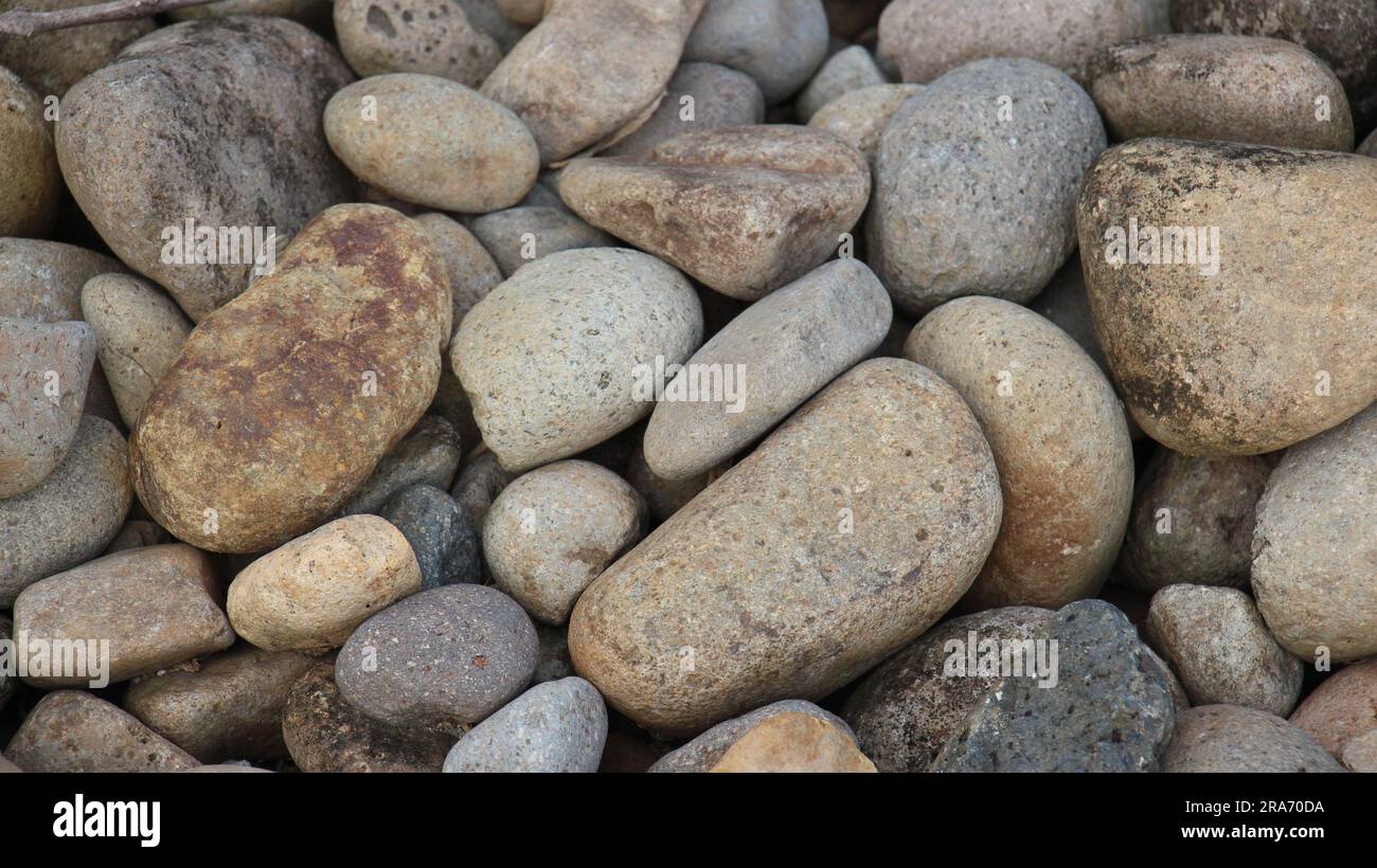 A collection of stones Stock Photo - Alamy