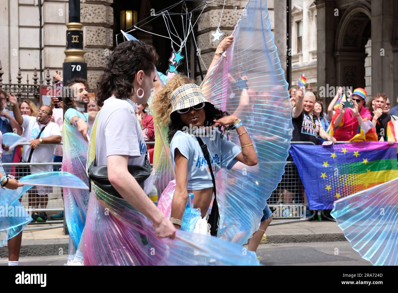 London, United Kingdom. 1st July 2023. People march The Pride in London ...