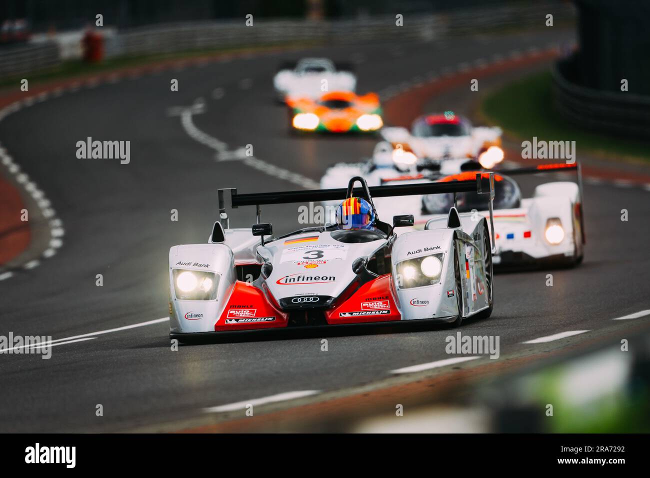 Parade Vainqueurs des 24 Heures du Mans 03 MARIS (fra), Audi R8 LMP ...