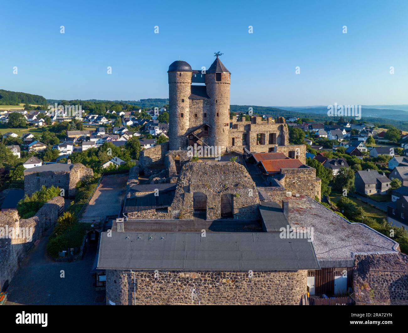 Historic stone castle two hi-res stock photography and images - Alamy