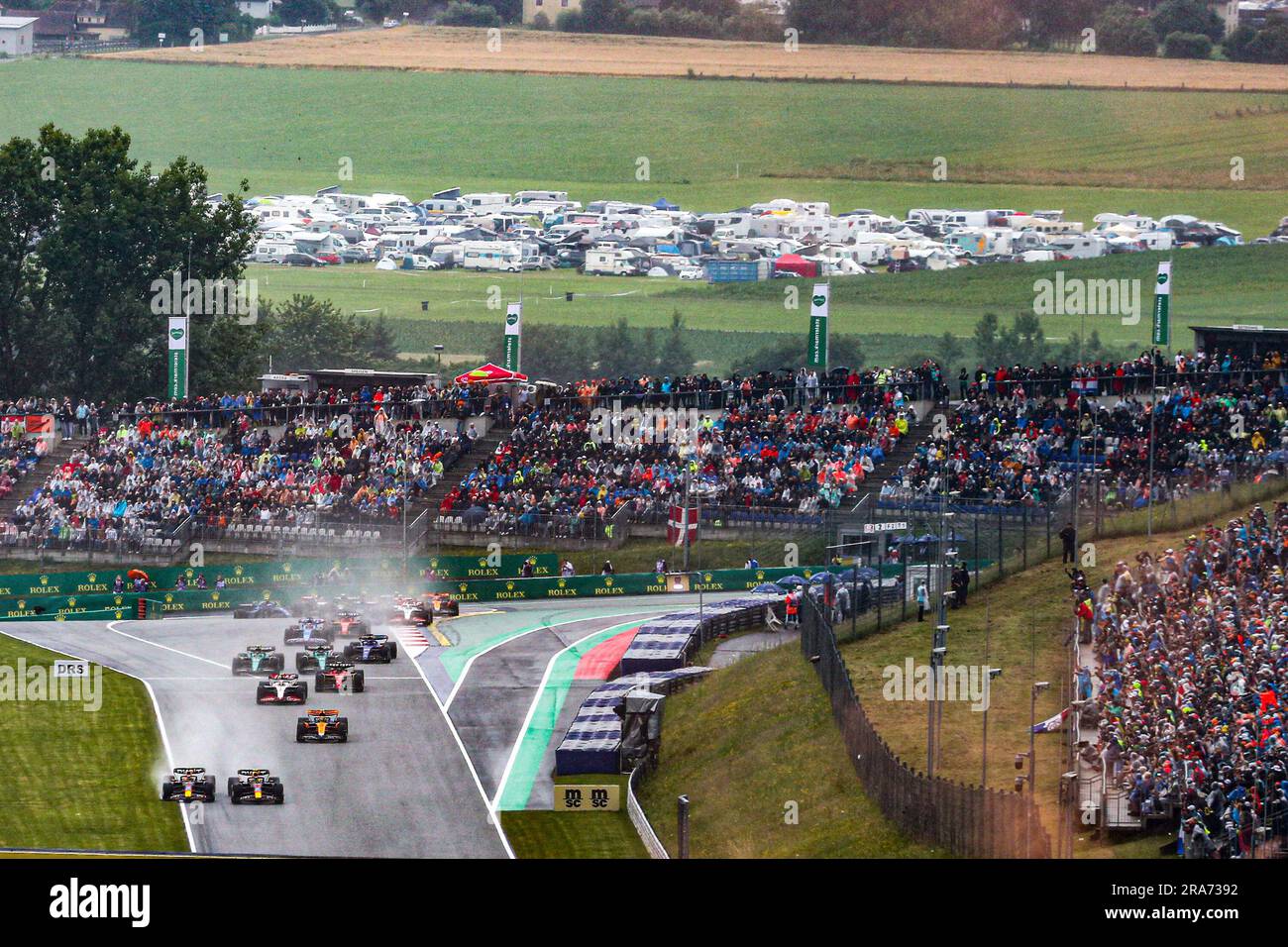 Red Bull Ring Circuit, Spielberg, Austria, July 01, 2023, Start of the ...