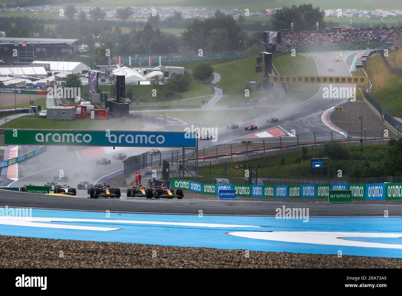 Red Bull Ring Circuit, Spielberg, Austria, July 01, 2023, Start of the ...