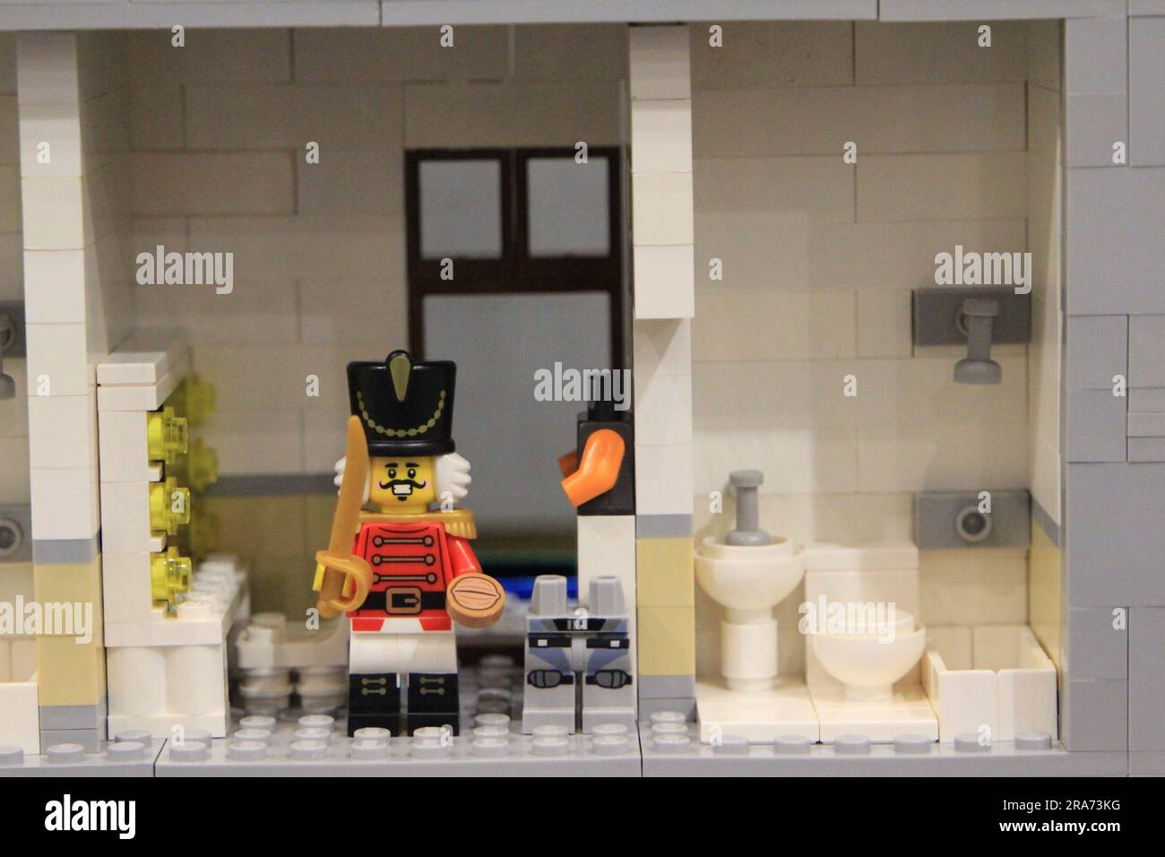 Lego Artwork Lego Convention Raleigh North Carolina Stock Photo - Alamy