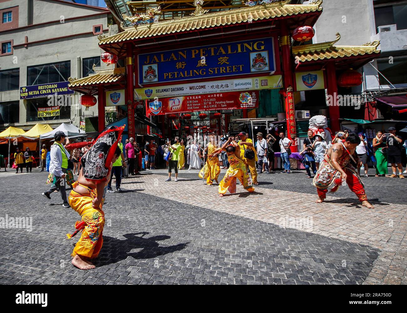 Kuala Lumpur, Malaysia. 01st July, 2023. Devotees take part in the ...