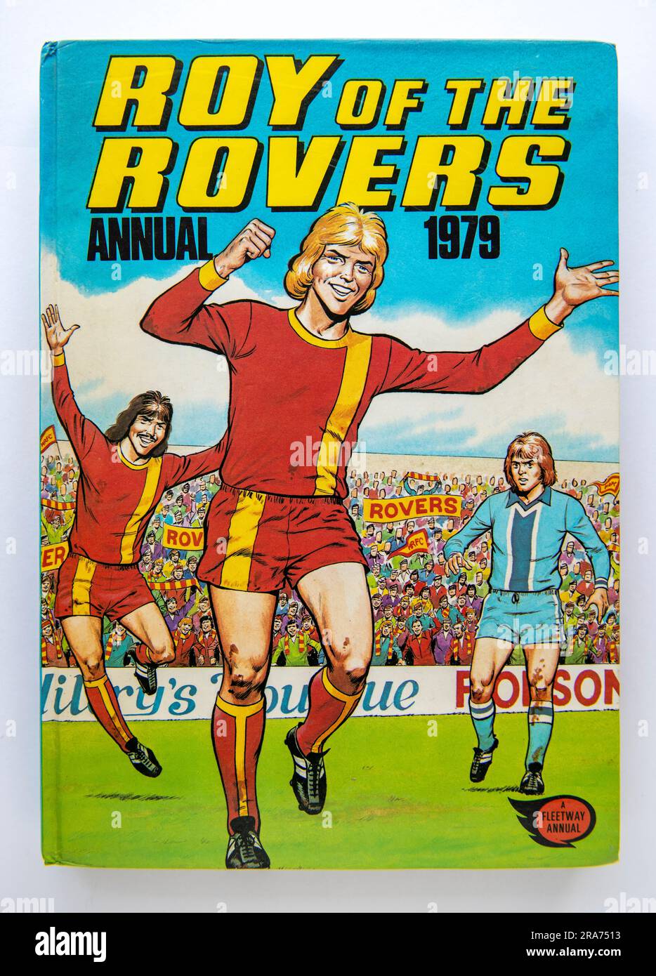 Cover of the 1979 Roy of the Rovers annual Stock Photo - Alamy