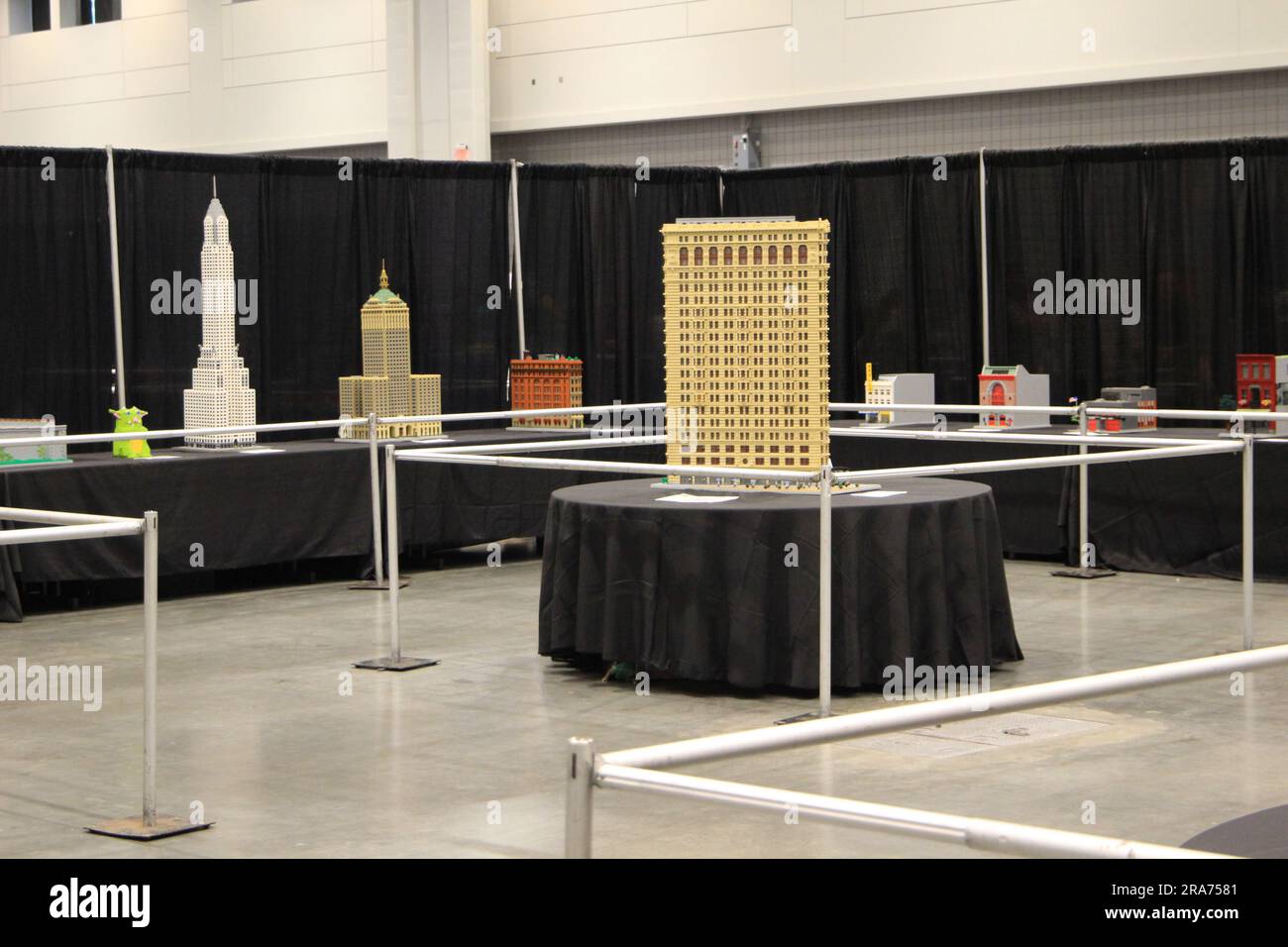 Jonathan Lopes artwork Lego convention Raleigh North Carolina Stock ...