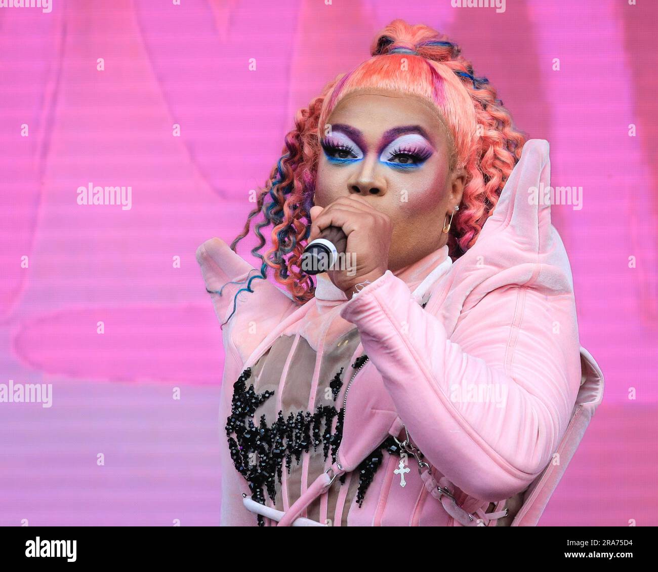 Todrick hall trafalgar square hi-res stock photography and images - Alamy