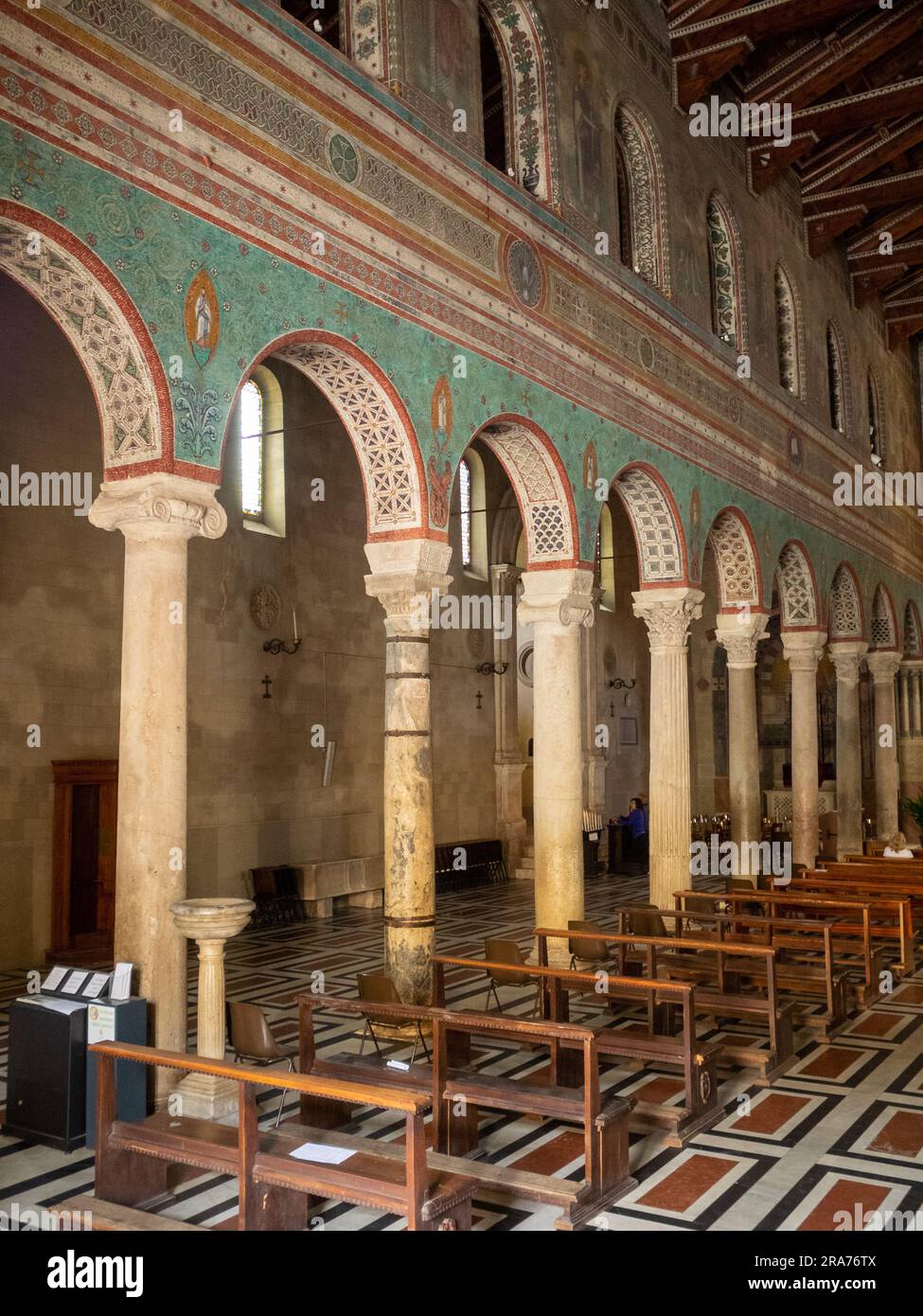 Fresco inside cathedral san hi-res stock photography and images - Alamy