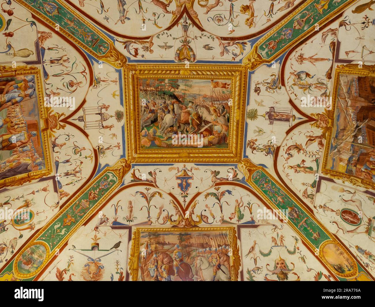 Room of the Battle of Trasimeno, by Nicholas Circignani said the ...