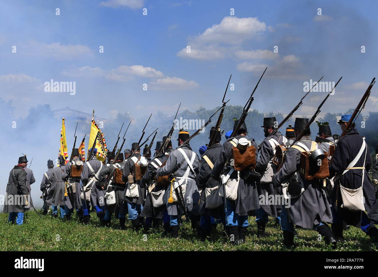 Prussian infantry 18th hi-res stock photography and images - Alamy