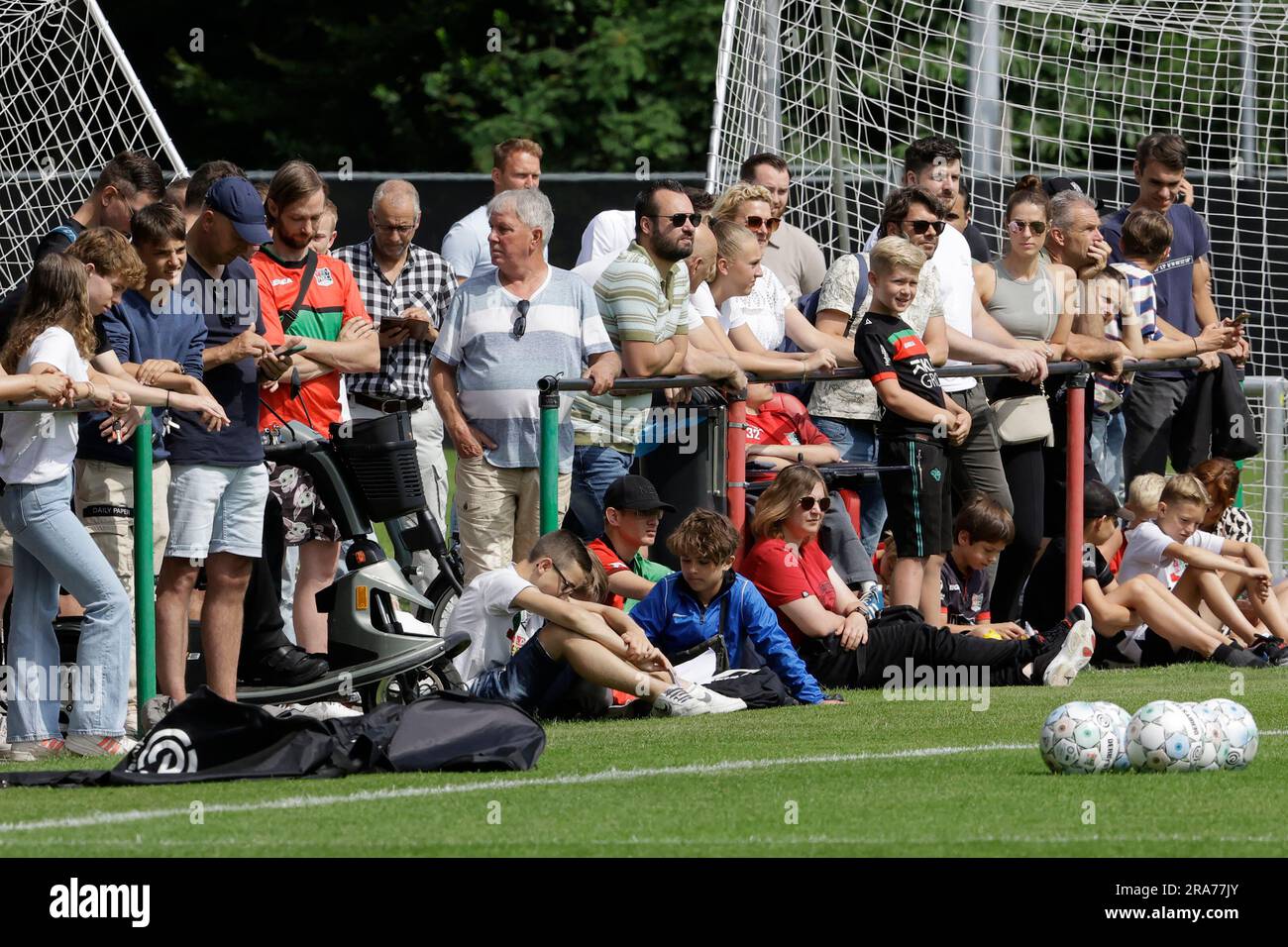 Pre season training session of nec nijmegen hi-res stock photography ...