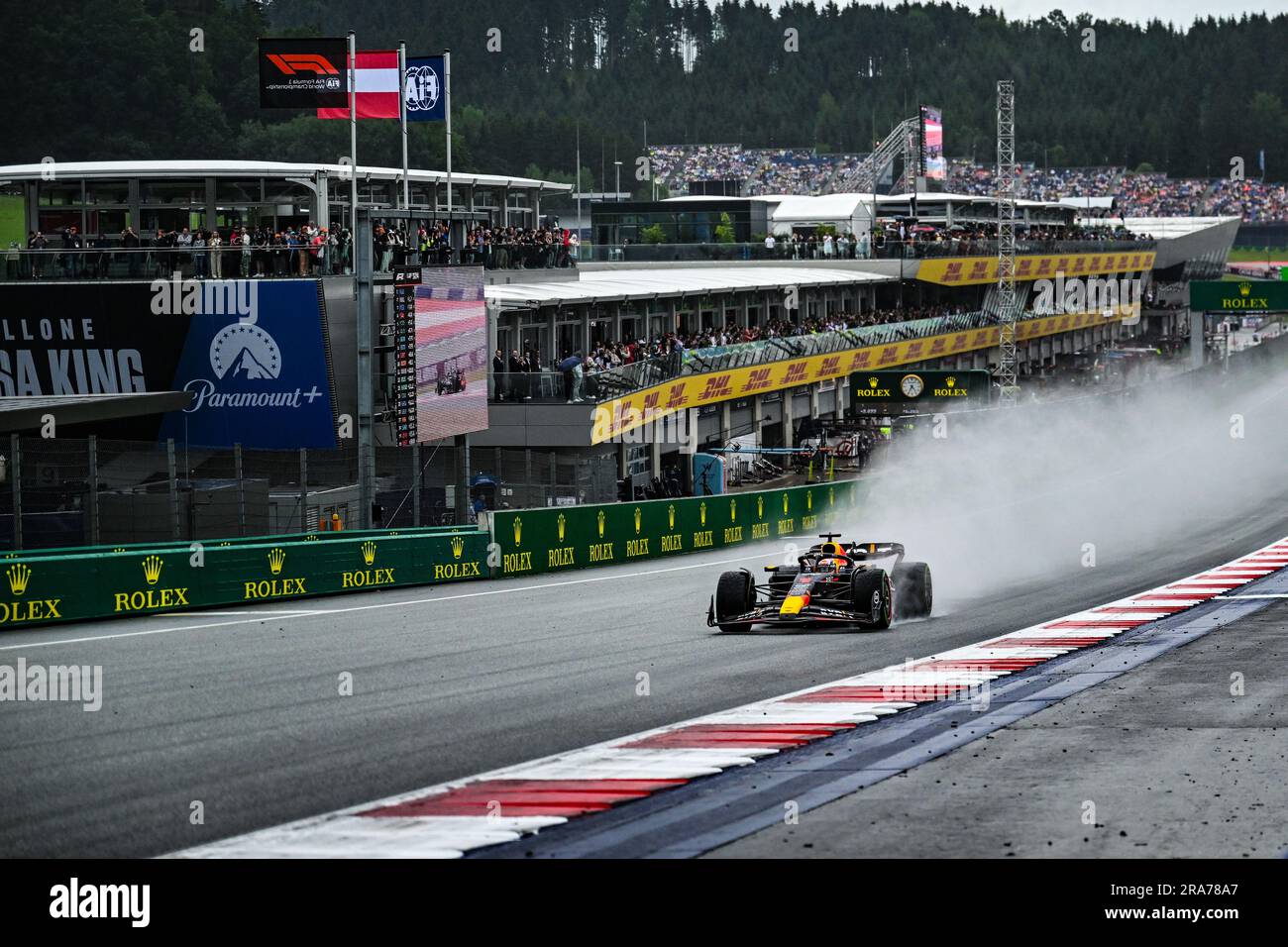 Spielberg, Mezzolombardo, Austria. 1st July, 2023. Dutch driver Max ...