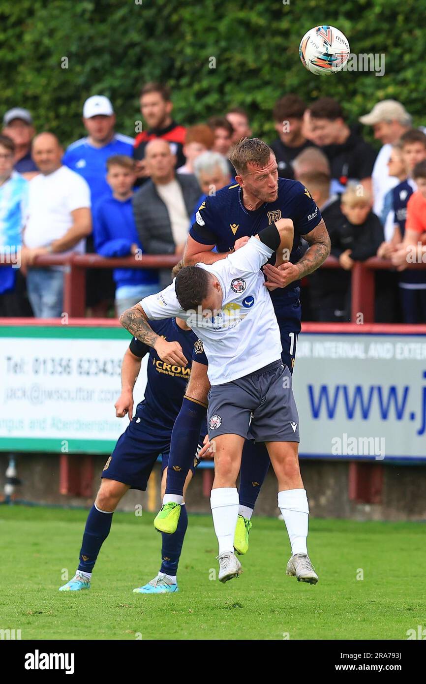 1st July 2023; Glebe Park, Brechin, Angus, Scotland: Scottish Pre ...