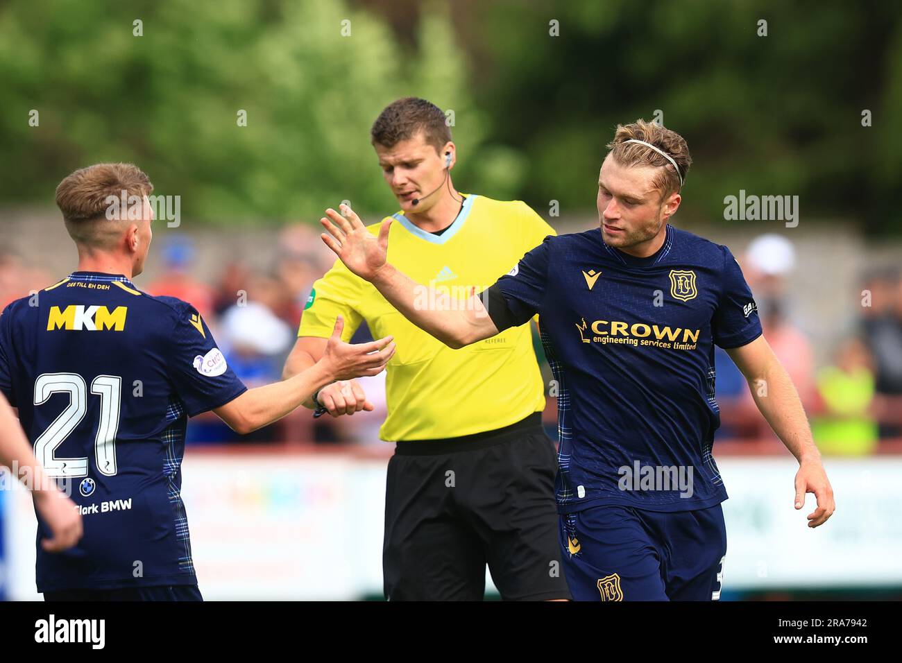 1st July 2023; Glebe Park, Brechin, Angus, Scotland: Scottish Pre ...