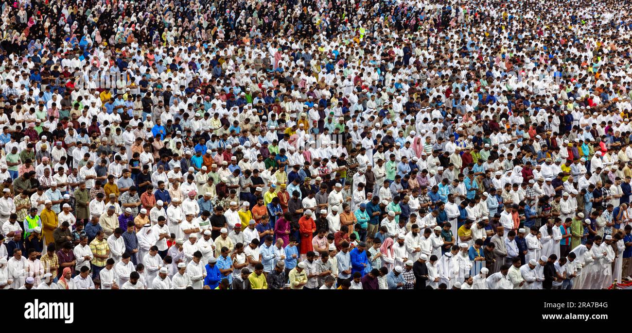 Eid al -Adha prayers at Education city stadium Doha Qatar 28-06-2023 ...