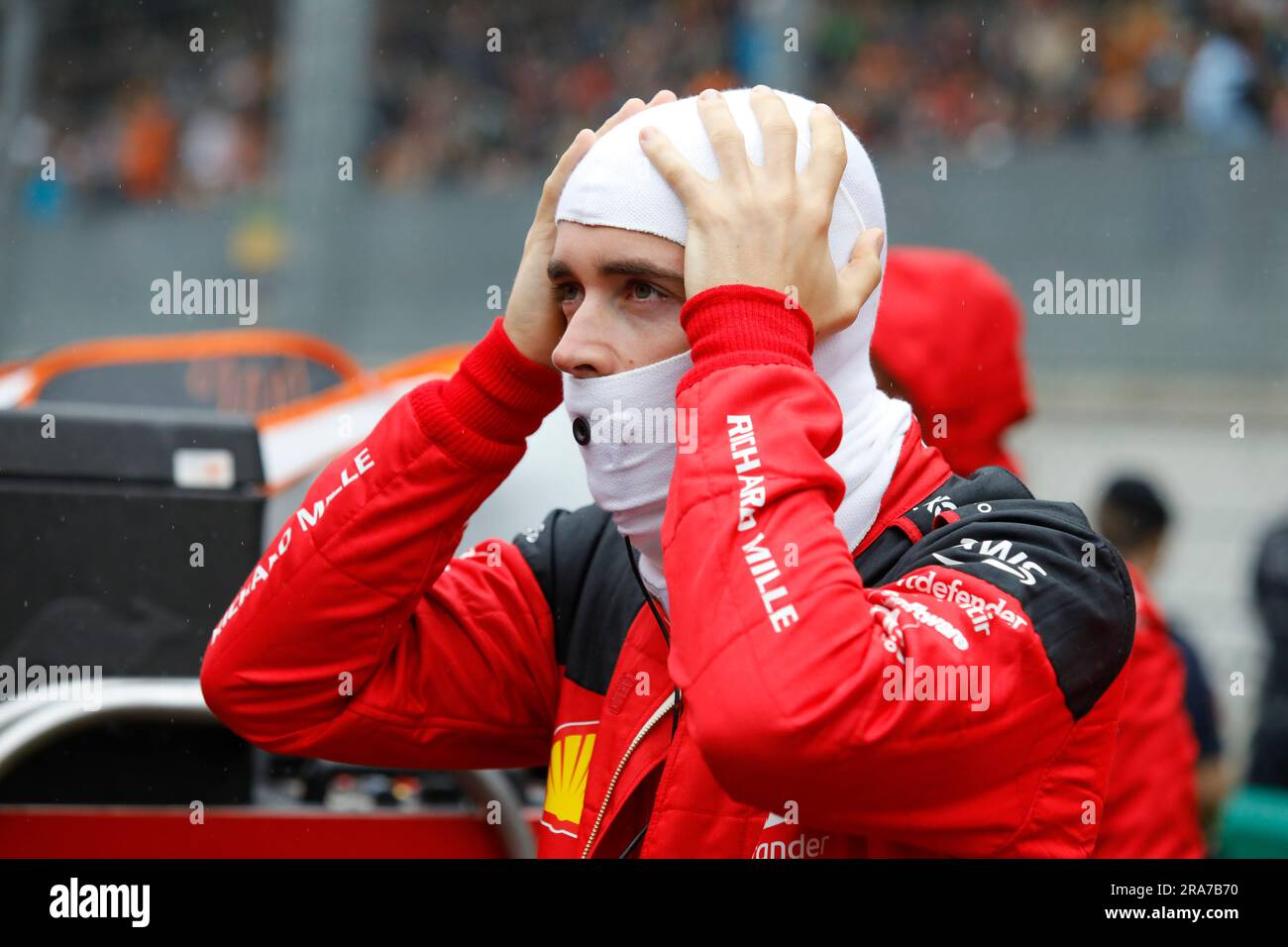 Charles leclerc wearing balaclava hi-res stock photography and images ...