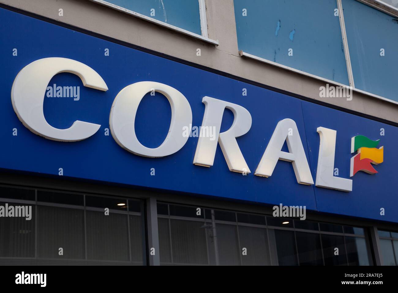 Coral logo hi-res stock photography and images - Alamy