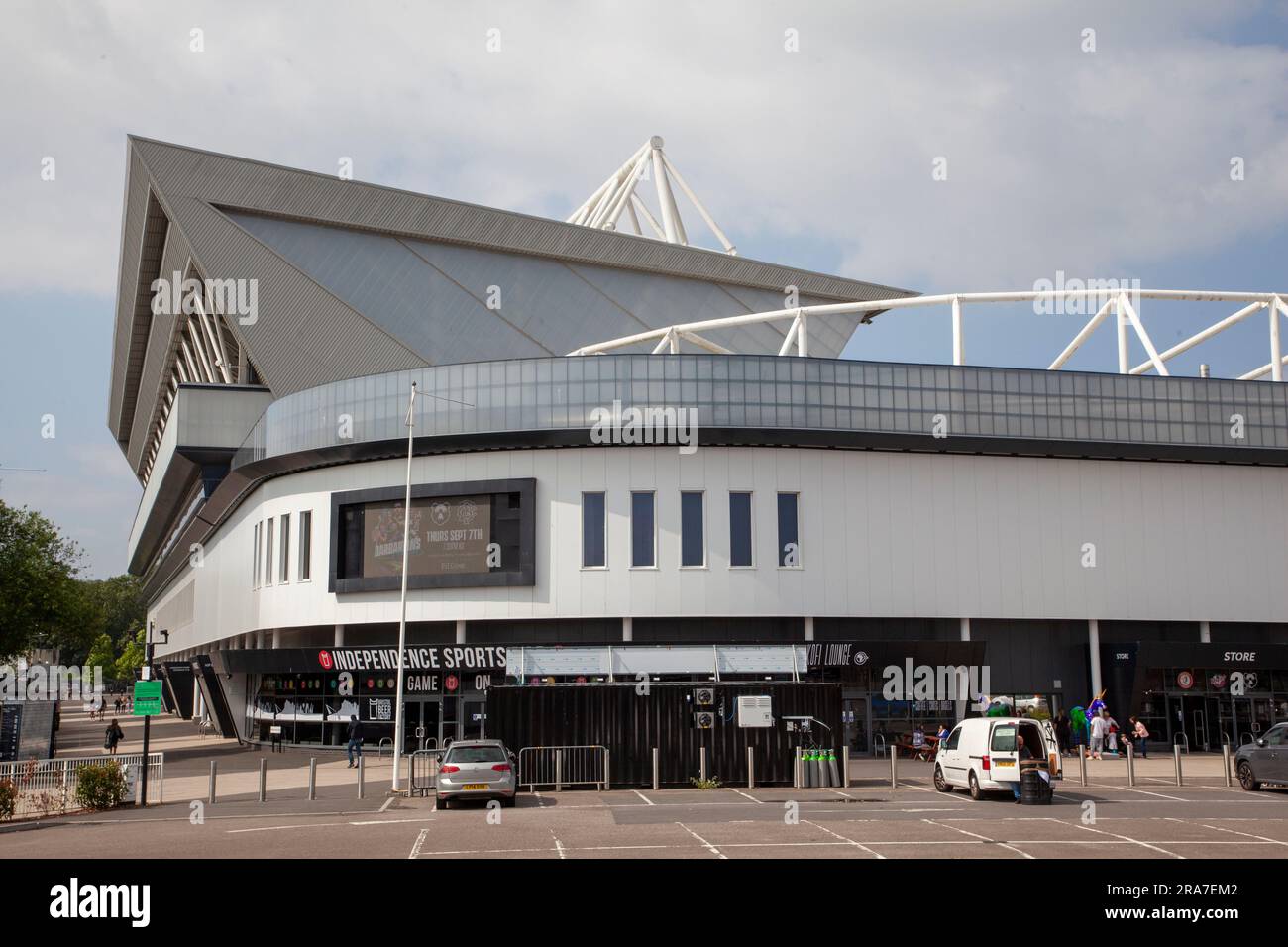 Bristol City's Ashton Gate Stadium, Bristol Stock Photo - Alamy