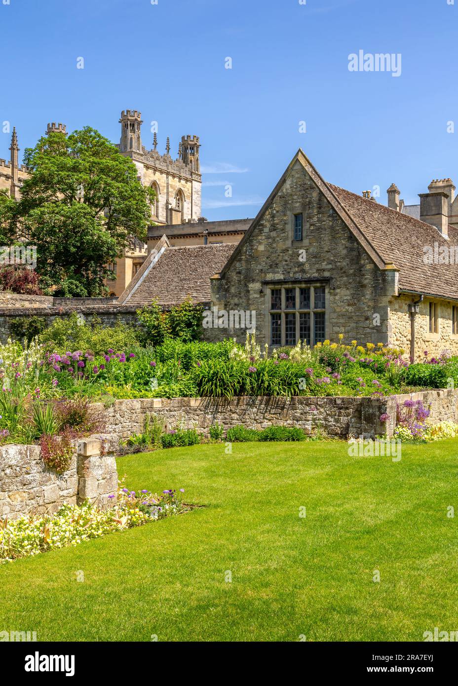 College Buildings that make up Oxford University Stock Photo - Alamy