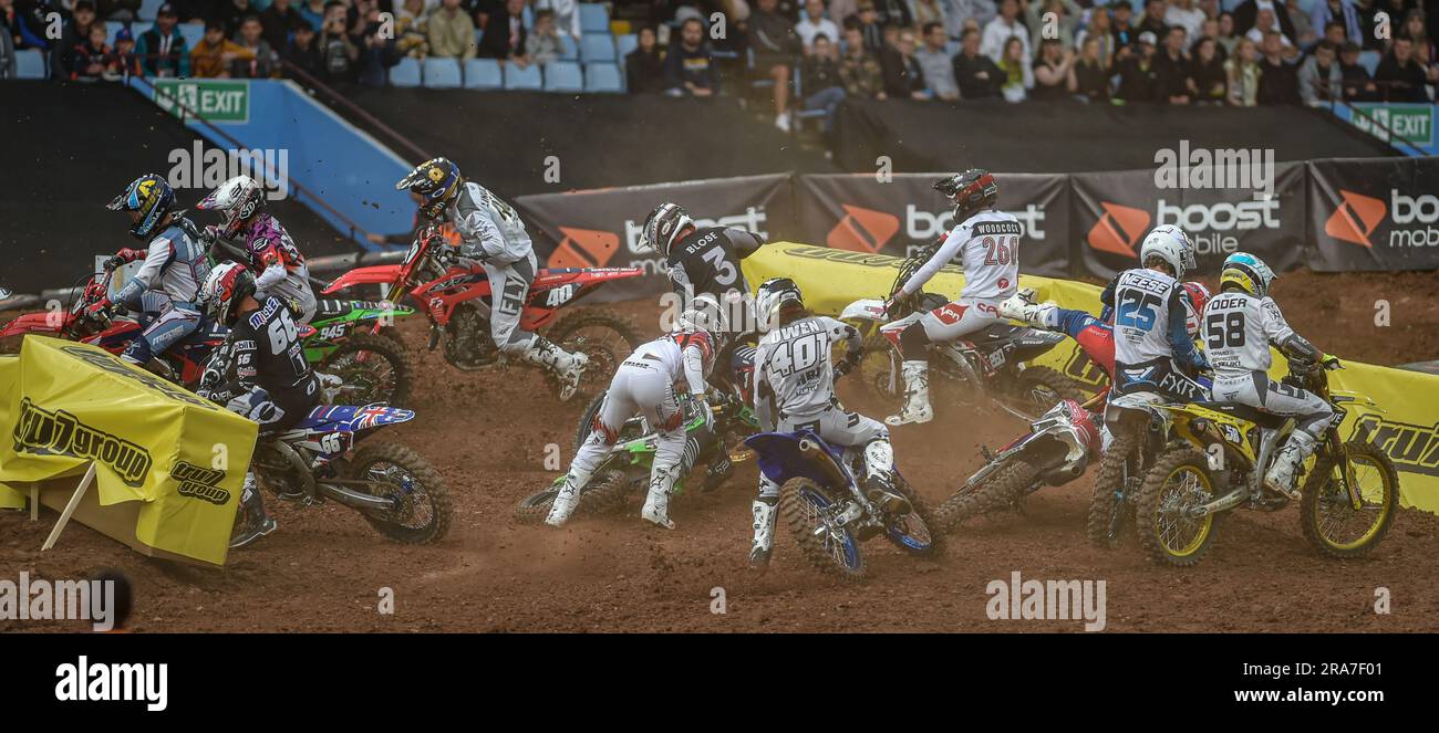 Villa Park, Birmingham, UK. 1st July, 2023. 2023 FIM World Supercross ...