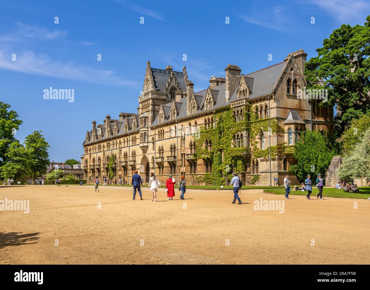 College Buildings that make up Oxford University Stock Photo - Alamy