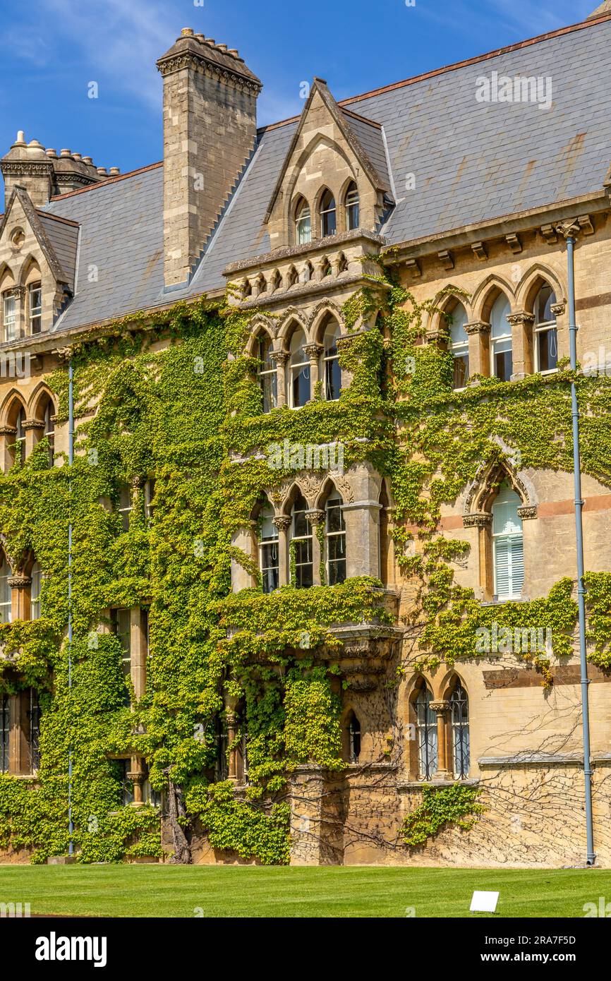 College Buildings that make up Oxford University Stock Photo - Alamy