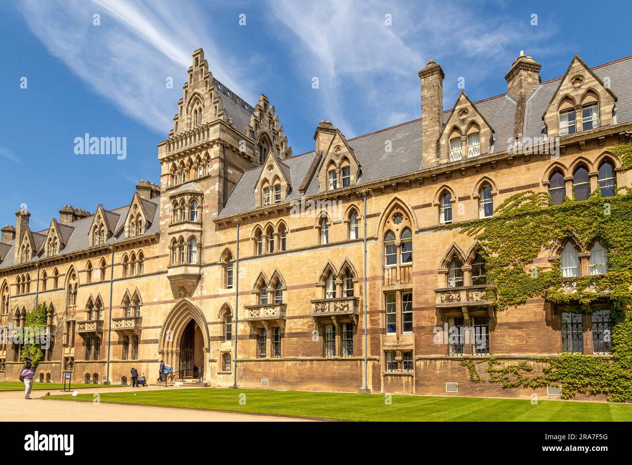 College Buildings that make up Oxford University Stock Photo - Alamy