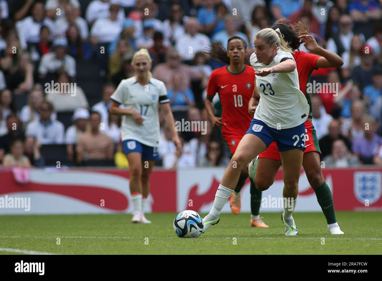 London, UK. 01st July, 2023. London, April 6th 2023: Alessia Russo (23 ...