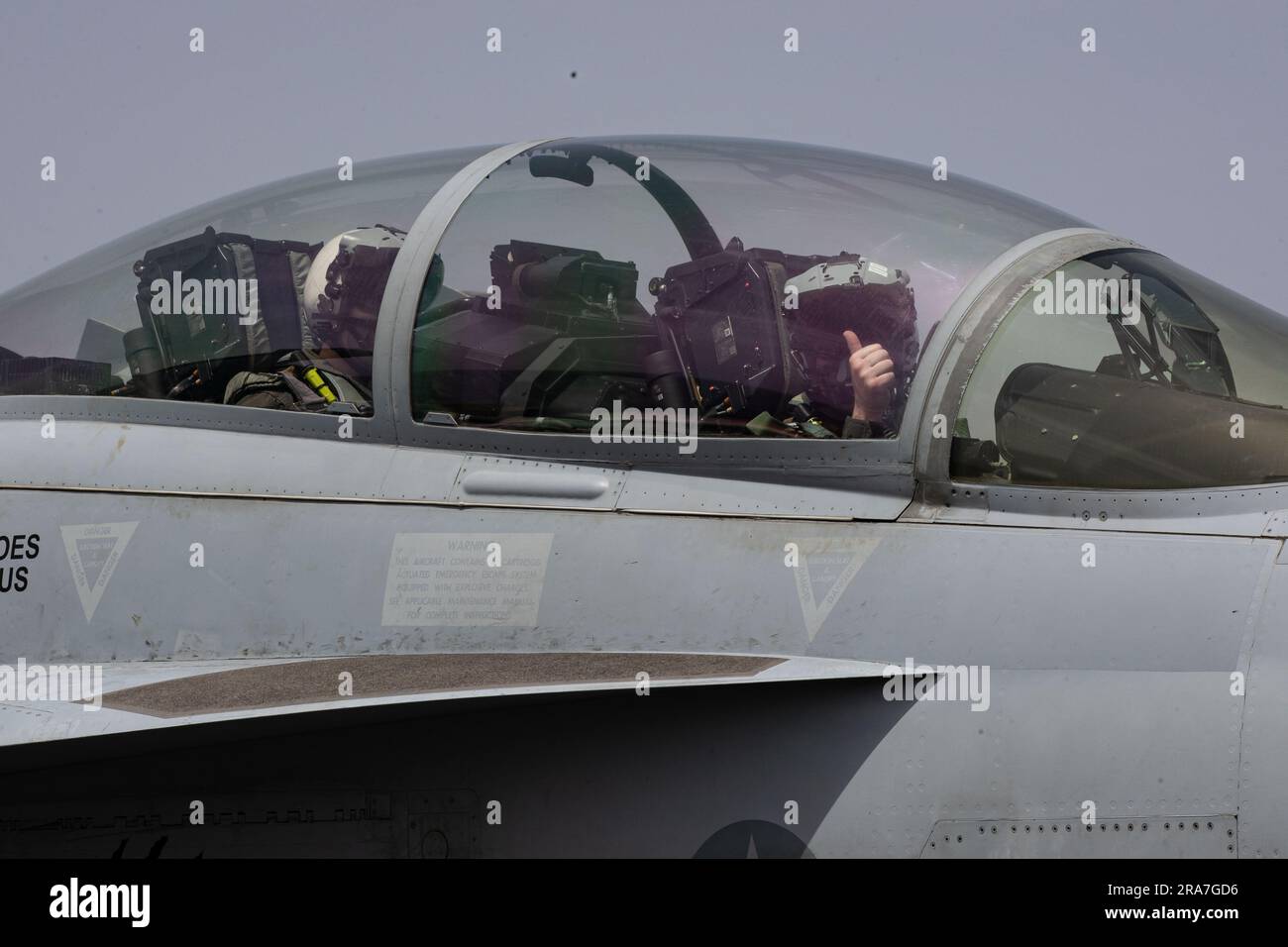 Cmdr. Andrew Thom, right, off-going commanding officer of the "Gray ...