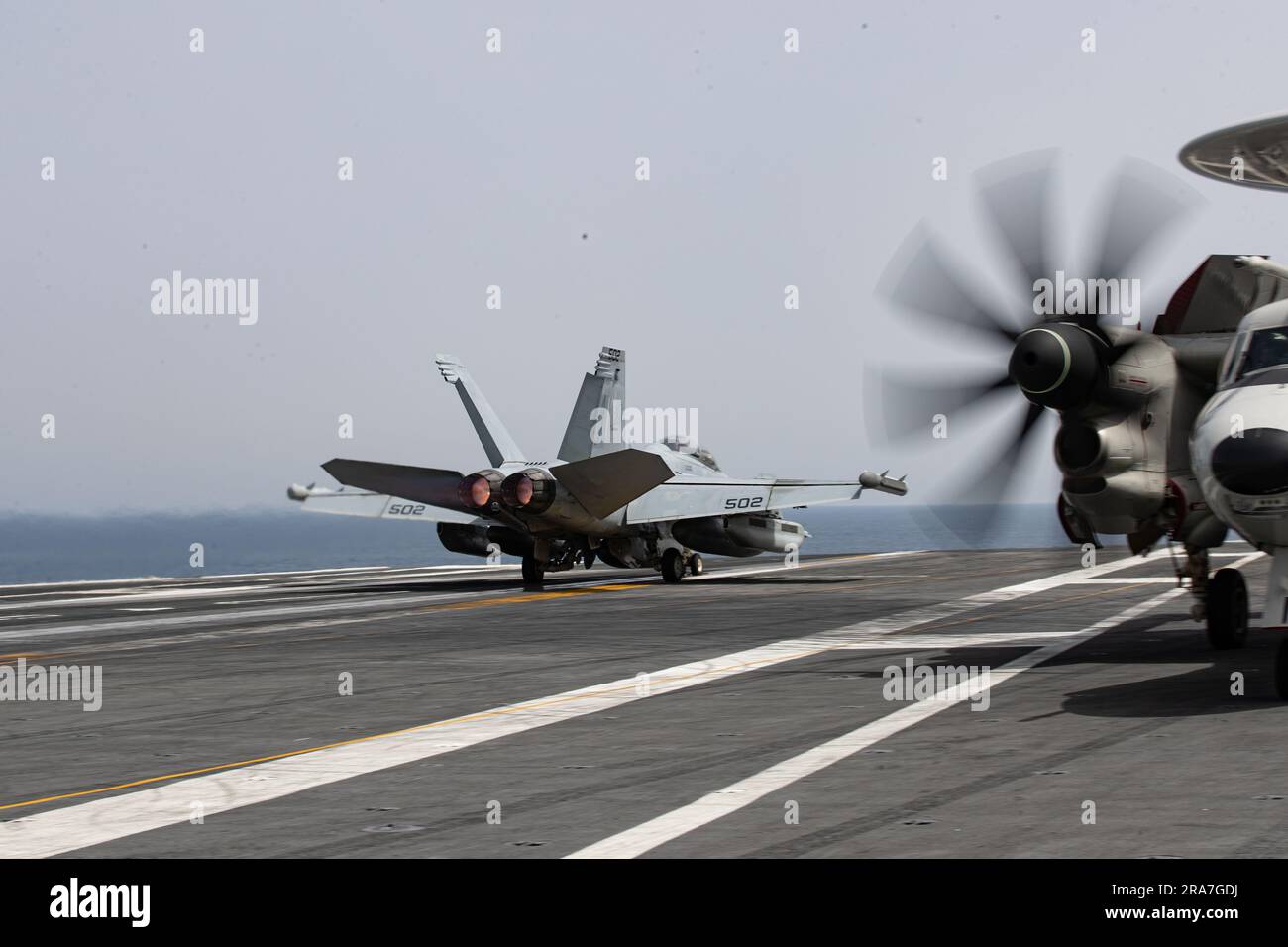 Cmdr. Andrew Thom, off-going commanding officer of the "Gray Wolves" of ...