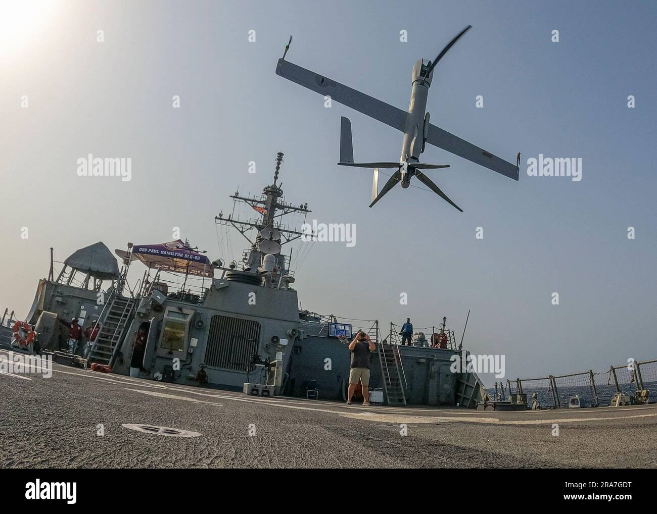 230626-N-NH267-1001 GULF OF OMAN (June 26, 2023) An Aerovel Flexrotor ...