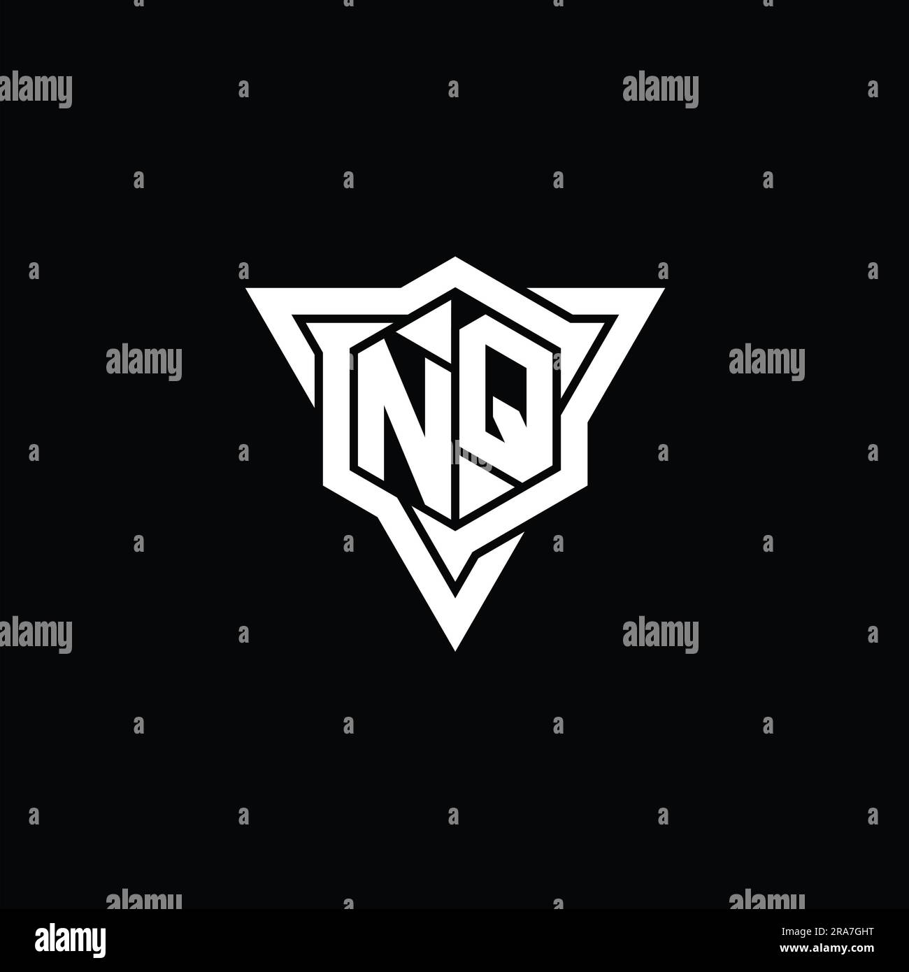 Nq gaming logo hi-res stock photography and images - Alamy